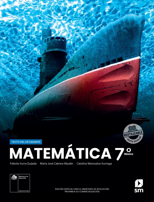 Libro de Matemáticas 7° Básico en PDF – 2025 Mineduc